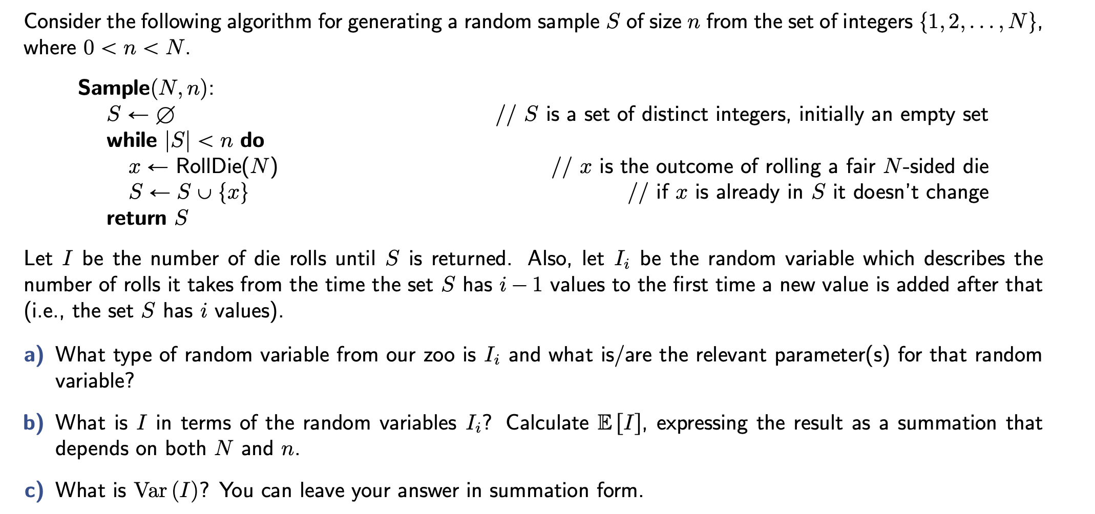 Solved I beielive this is geometric but Im very confused on | Chegg.com