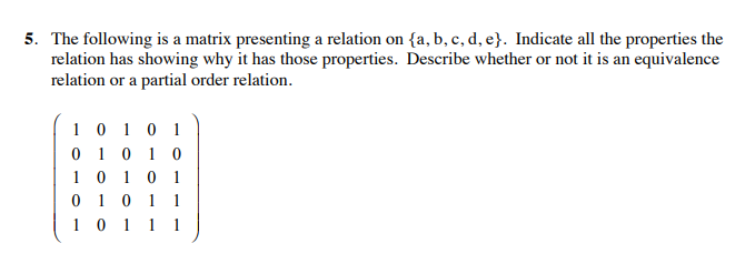 Solved 4. Let X {1,2, 3, ... , 10}.Define a relation on Xx X | Chegg.com