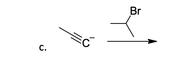 Solved HBr ROOR a. Br2 H2O b. Br =Ć C. | Chegg.com