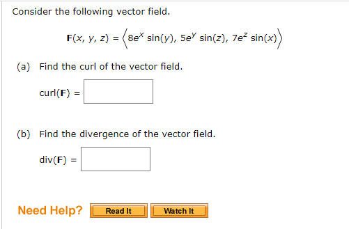 [Solved]: Consider the following vector field. [ mathbf