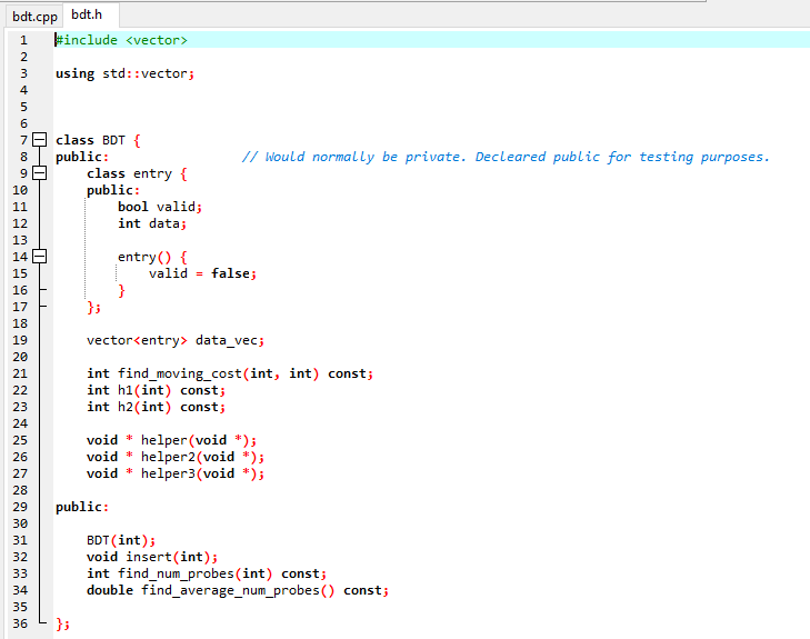 Solved Your task is to write a class which stores numbers | Chegg.com