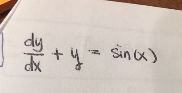 Solved Use the integrating factor method to solve the D.E | Chegg.com