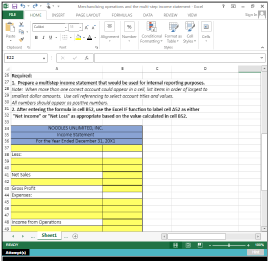 Solved Reading Readiness, Inc. has provided you its list of | Chegg.com