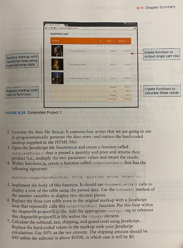 Solved 8.11.3 Hands-On Practice roo noon om tolene PROJECT1: | Chegg.com