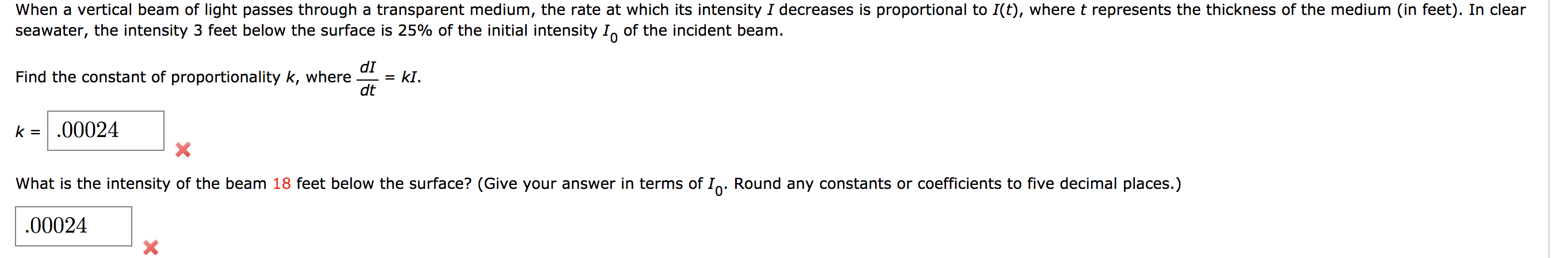 Solved Use Euler S Method With Step Size H 0 3 To