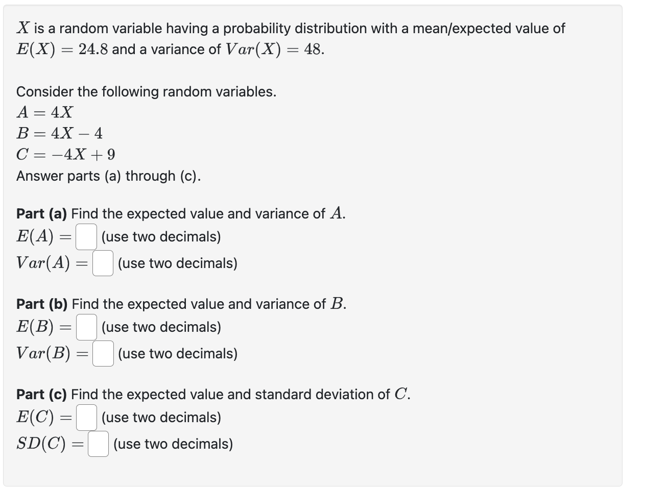 Solved X is a random variable having a probability | Chegg.com