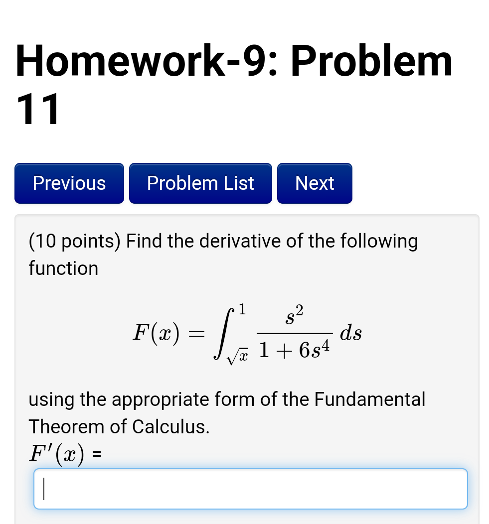Solved Homework-9: Problem 11 (10 points) Find the | Chegg.com Solved Homework-9: Problem 11 (10 points) Find the | Chegg.com