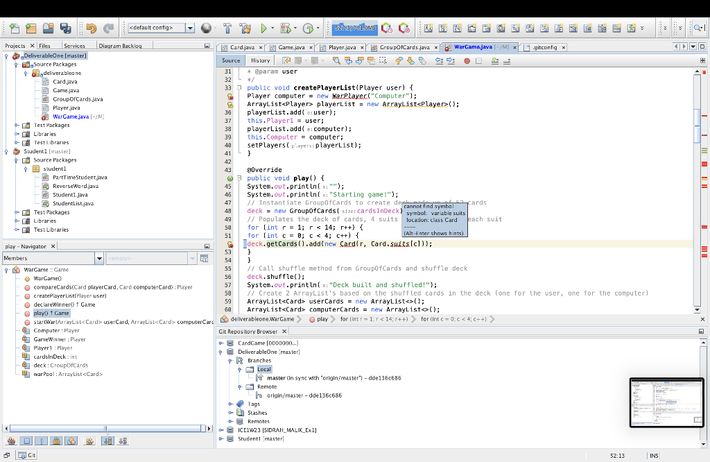 Solved Getting these errors in my code, how can I fix this | Chegg.com