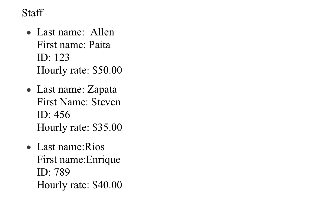 Solved Payroll System Using Inheritance And Polymorphism You 7339