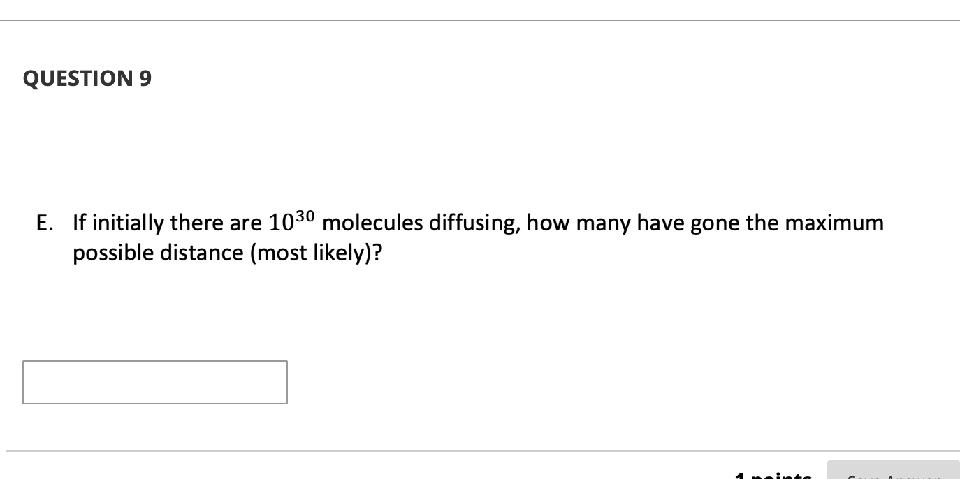 Solved QUESTION 5 Problem 2 (1D random walk) Consider a | Chegg.com