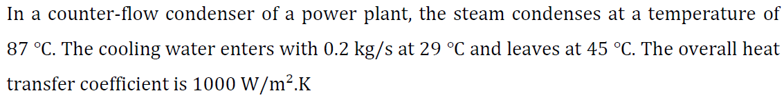 Solved 1-The logarithmic mean temperature difference of the | Chegg.com
