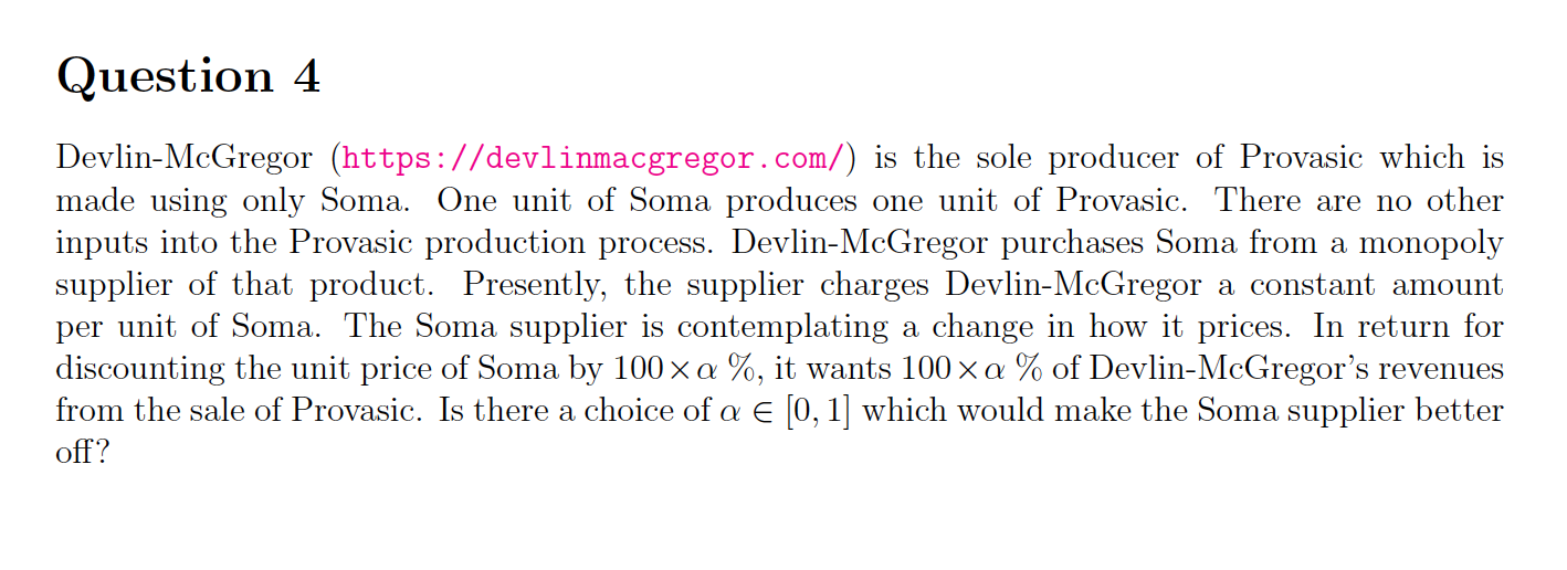 Solved Devlin-McGregor (https://devlinmacgregor.com/) is the | Chegg.com
