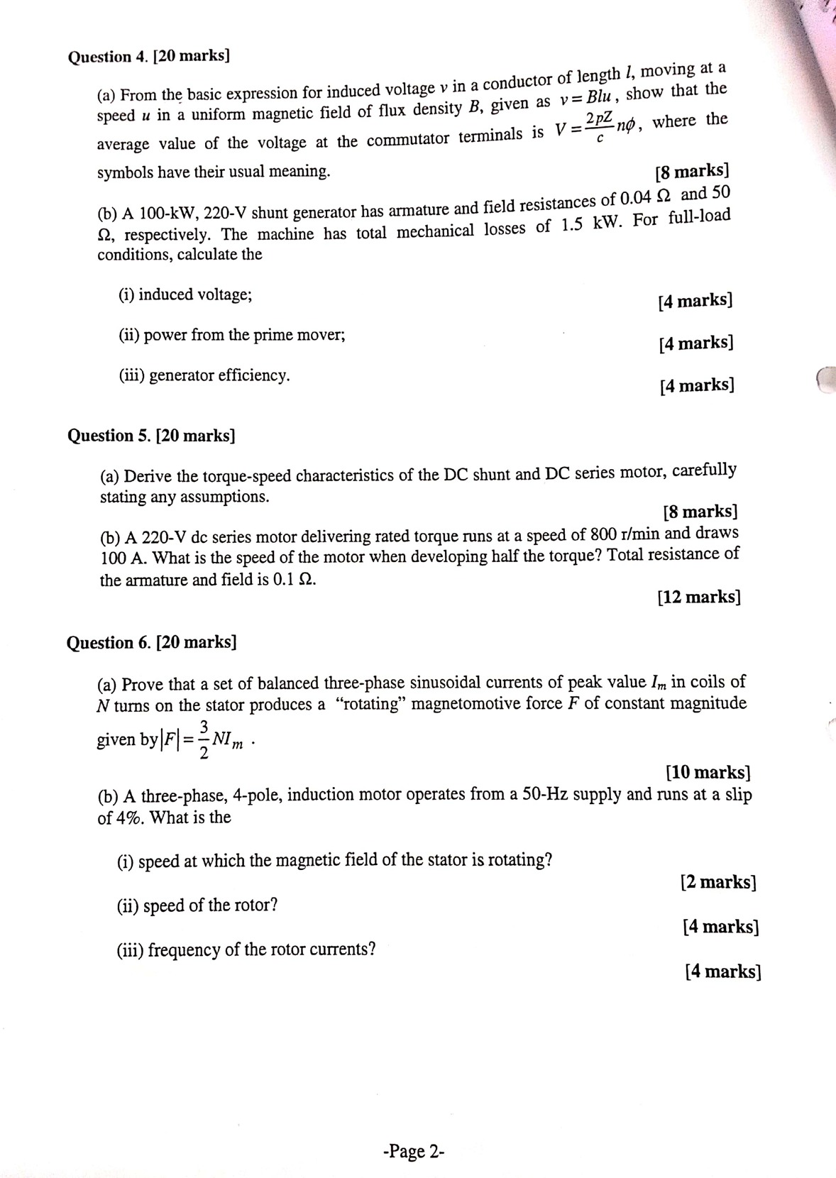 Solved Question 4. [20 marks] (a) From the basic expression | Chegg.com