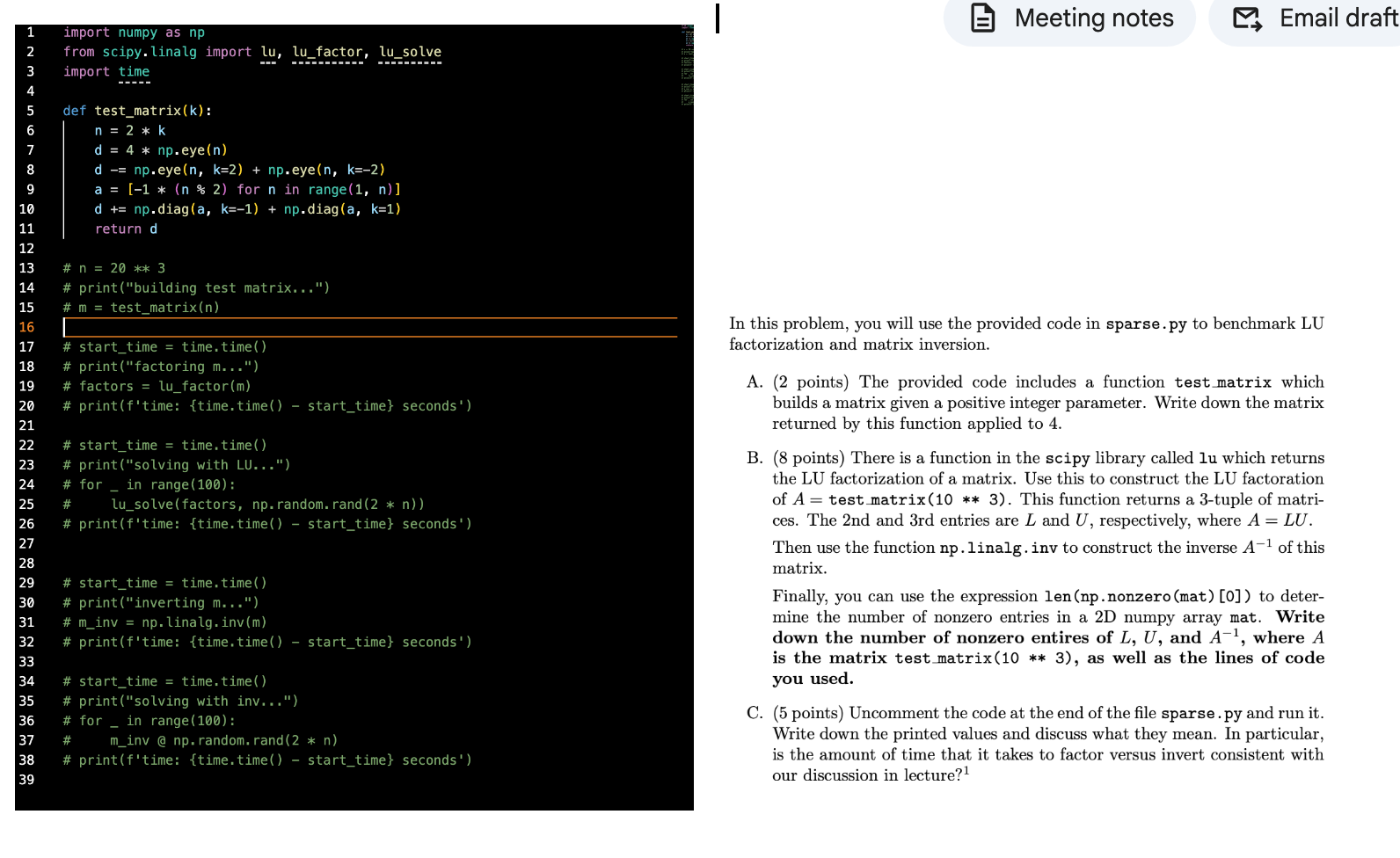 Solved In this problem, you will use the provided code in | Chegg.com