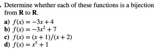 Solved . Determine whether f: ZXZ → Z is onto if a) f(m, n) | Chegg.com