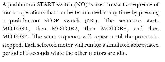 A pushbutton START switch (NO) is used to start a | Chegg.com