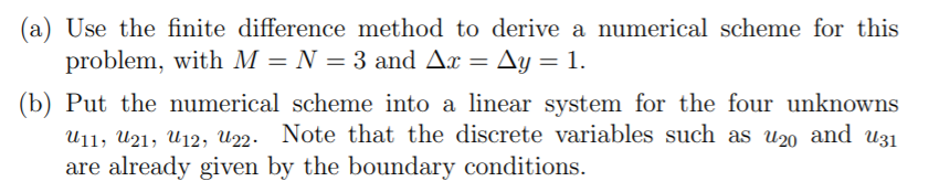 Solved 7. Consider the Poisson equation on a rectangular | Chegg.com