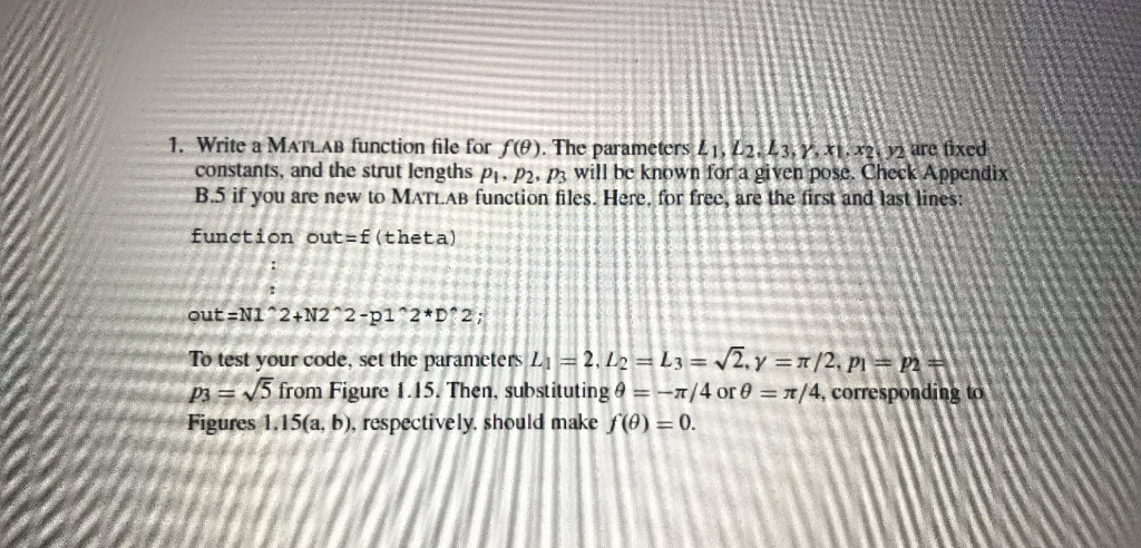 Use MATLAB to solve the problem. Please fill | Chegg.com