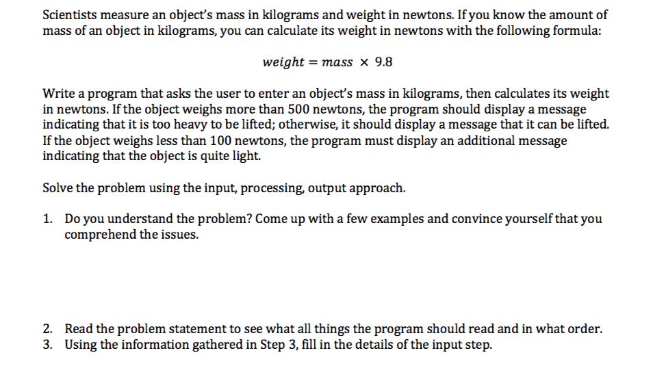 Solved Scientists measure an object's mass in kilograms and | Chegg.com