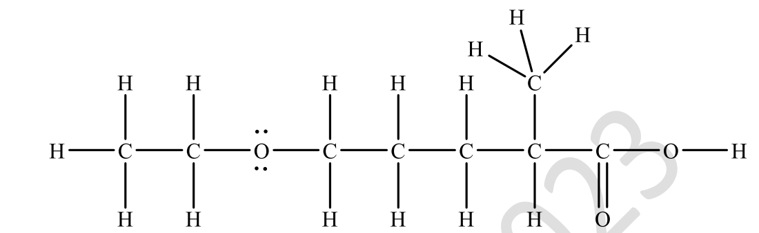 Solved Convert each of the following Lewis structures into: | Chegg.com