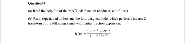 Please solve using MATLAB ASAP | Chegg.com