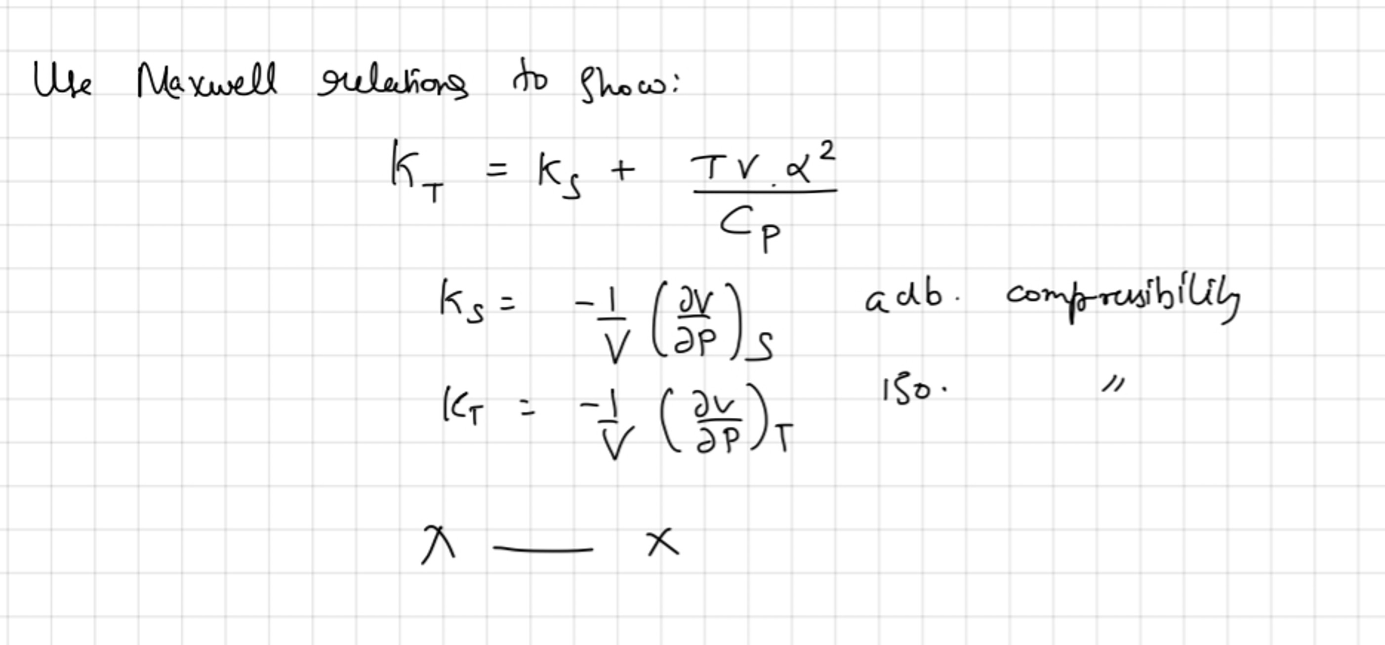 Solved Use Maxwell relations to | Chegg.com