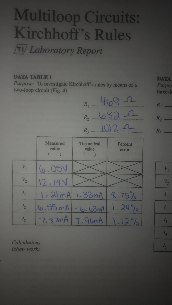 Solved Using The Values In Data Table 1 Compare The