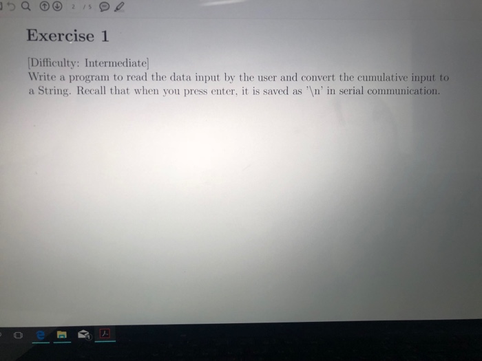 Solved Exercise 1 Difficulty: Intermediate Write a program | Chegg.com