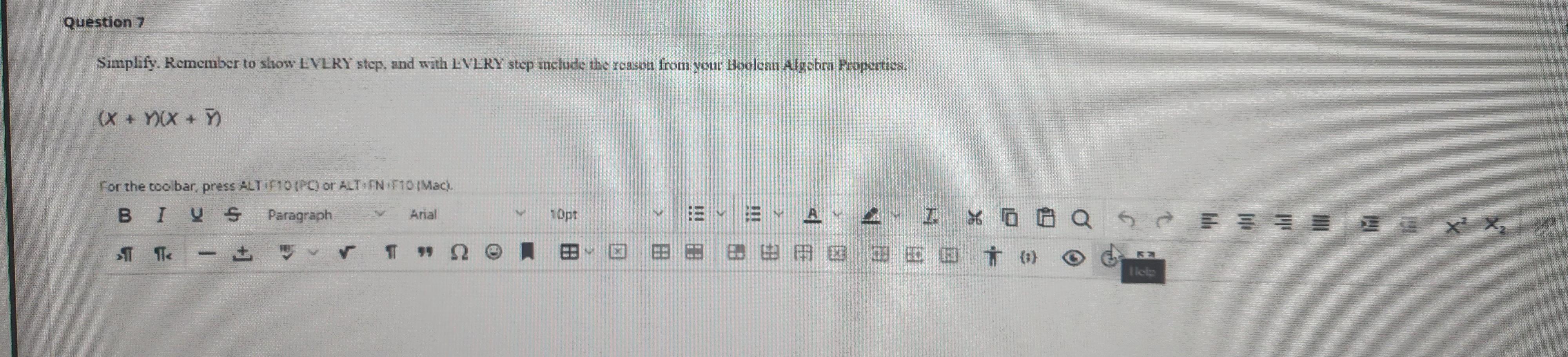 Solved Simplify. Remember to show LVLRY step, snd wath LVLRY | Chegg.com