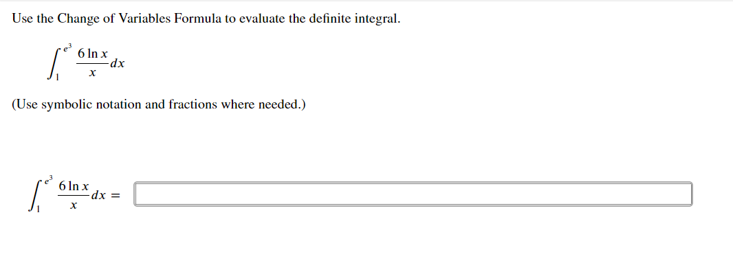Solved Use the Change of Variables Formula to evaluate the | Chegg.com
