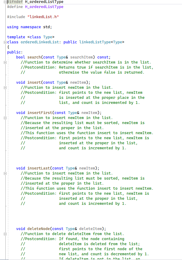 -Overload the insertFirst and insertLast pure virtual | Chegg.com
