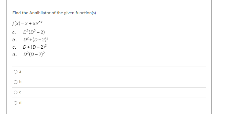 Find all complementary functions of the equation | Chegg.com