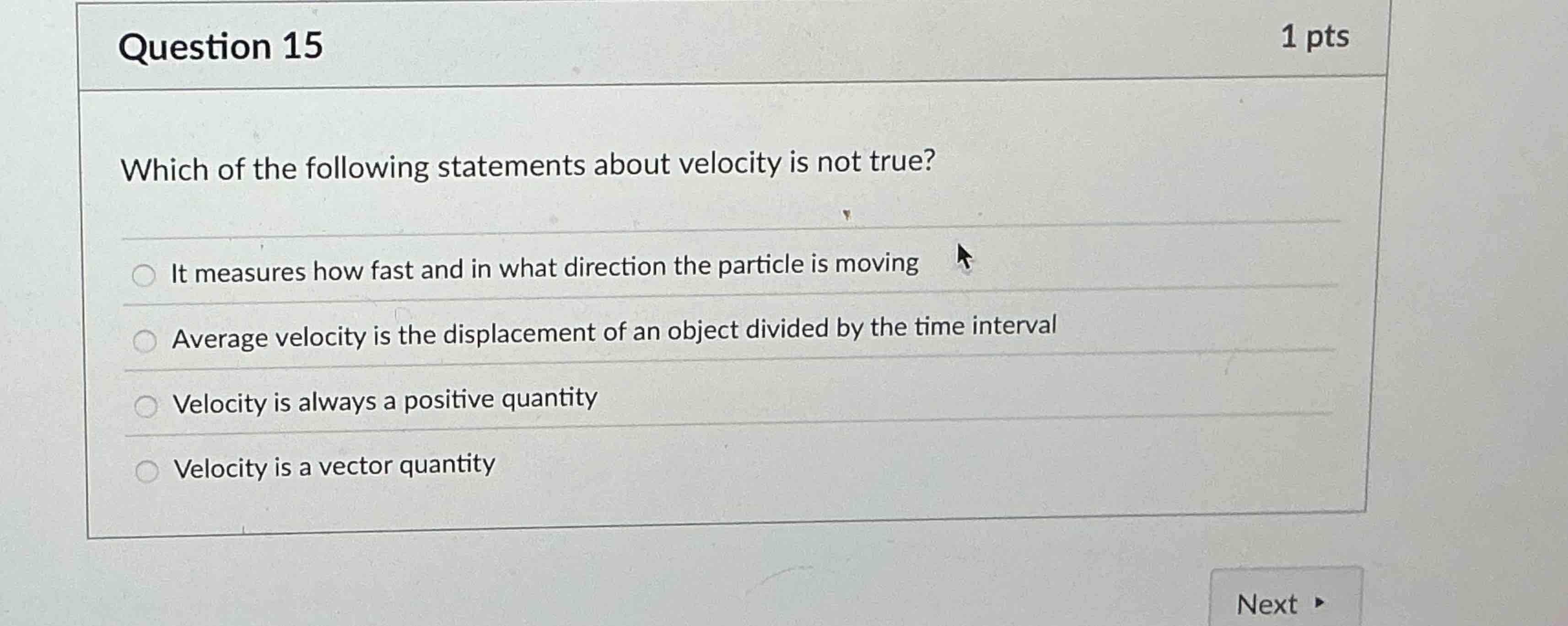 Solved Question 15Which of the following statements about | Chegg.com