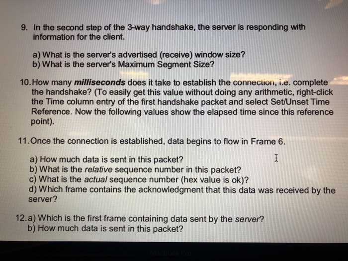 Solved Transport Layer Packet Analysis (TCP and UDP) These | Chegg.com