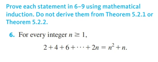 Solved Prove each statement in 6-9 using mathematical | Chegg.com