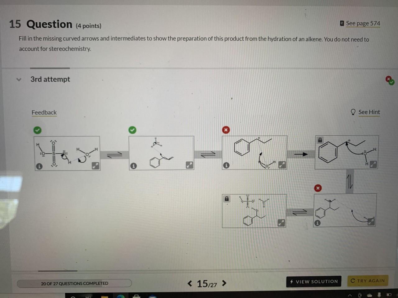 Solved 15 Question (4 points) e See page 574 Fill in the | Chegg.com Solved 15 Question (4 points) e See page 574 Fill in the | Chegg.com