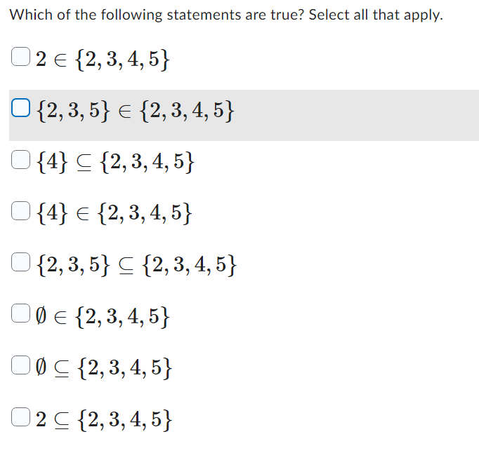 Solved Which of the following statements are true? Select | Chegg.com