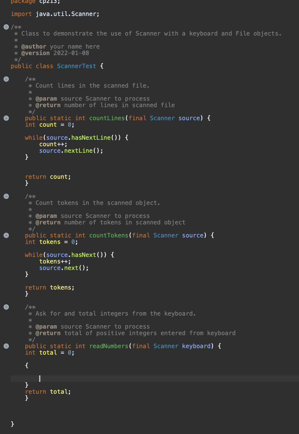 Solved Call this Main.java and keep each file seperate. | Chegg.com