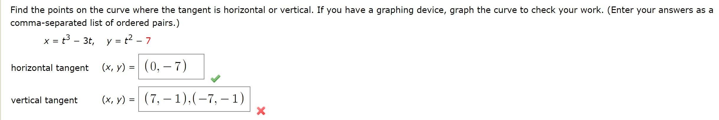 Solved Find the points on the curve where the tangent is | Chegg.com