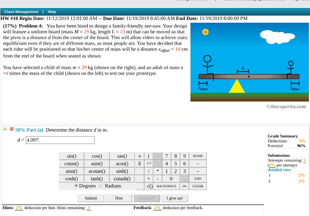 Solved Class Management | Help HW #10 Begin Date: 11/12/2019 | Chegg.com