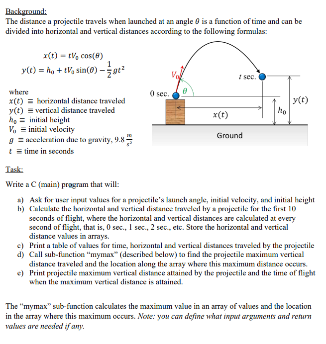 Solved un The distance a projectile travels when launched at | Chegg.com