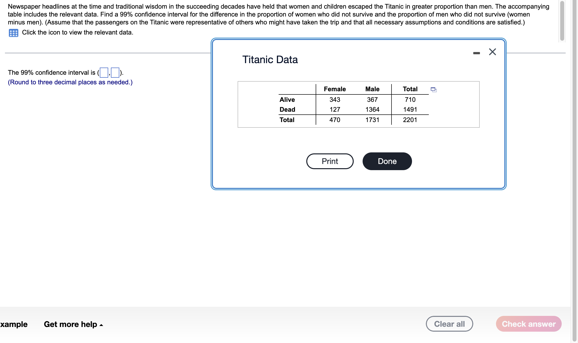 Solved Click the icon to view the relevant data.The 99% | Chegg.com