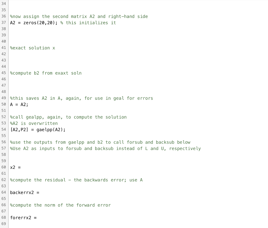 MATLAB Problems (to be completed in MATLAB Grader): | Chegg.com