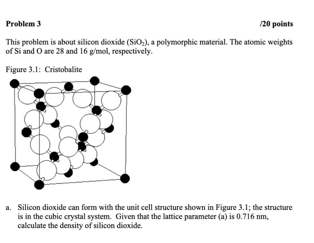 Solved Problem 3 20 Points This Problem Is About Silicon 