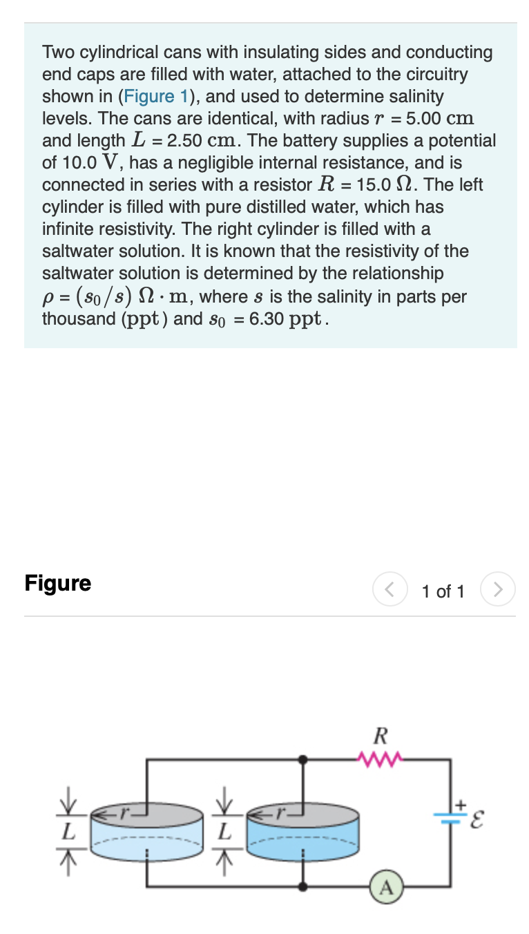 Solved Two cylindrical cans with insulating sides and | Chegg.com