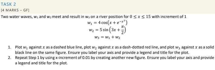 Solved MATLAB Remember good programming practices for all | Chegg.com