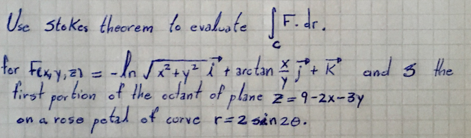 Solved eorem to evaloate rst por tion of the ecian of plane | Chegg.com
