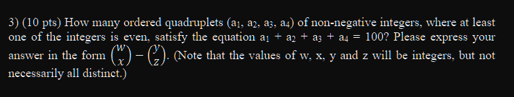 Solved This is an intro to discrete structures course. I'm | Chegg.com