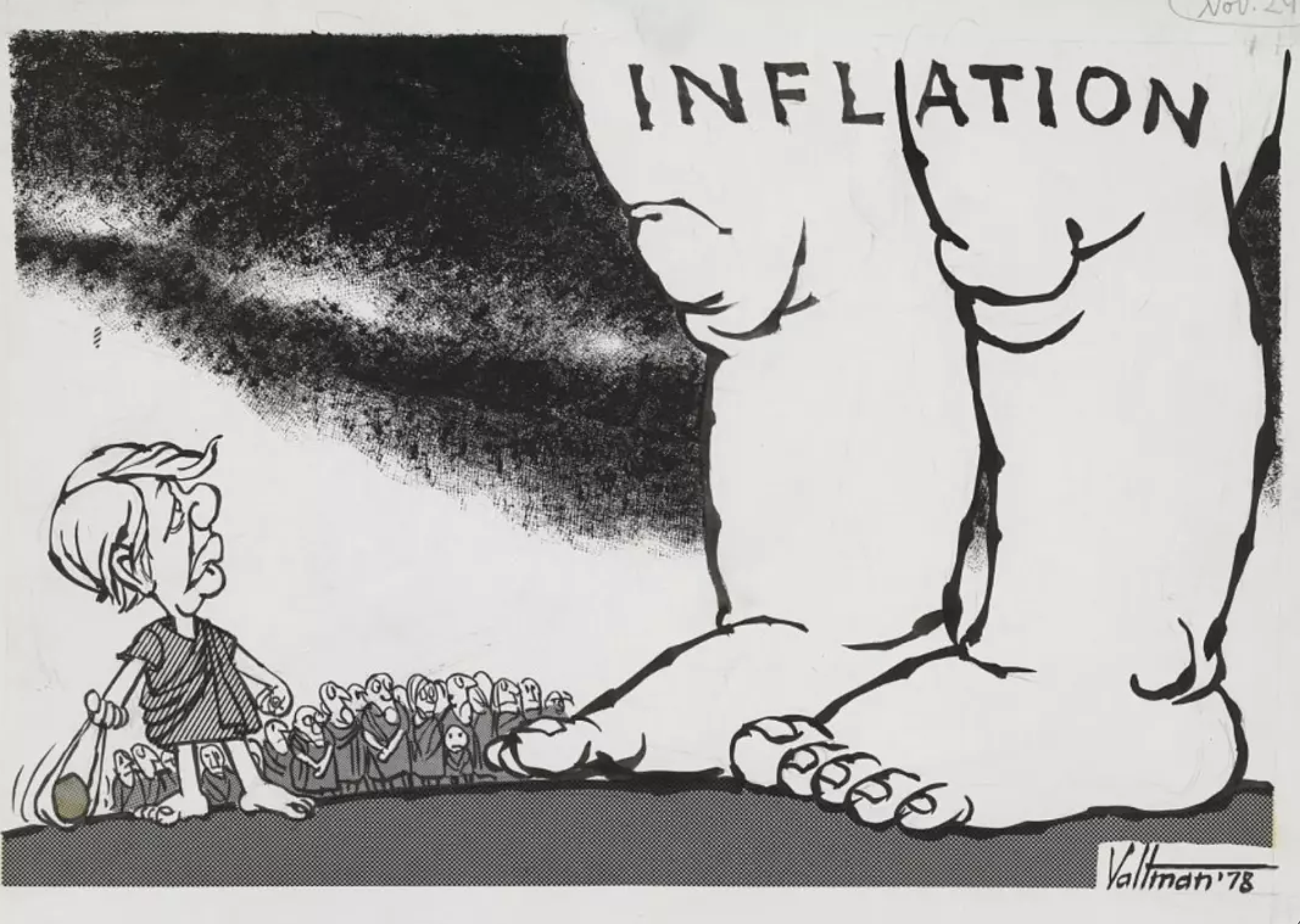 1978: 'Inflation' Edmund Valtman uses biblical | Chegg.com
