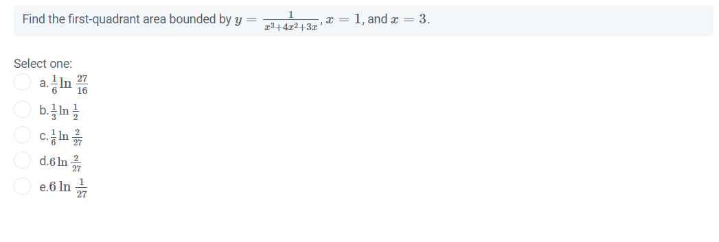Solved Find the first-quadrant area bounded by | Chegg.com